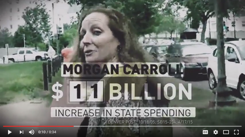 NRCC TV Ad Highlighting Morgan Carroll's Reckless Spending Spree - NRCC