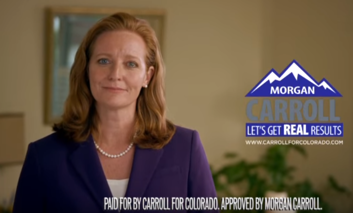 What Morgan Carroll's First TV Ad Avoids Speaks Volumes - NRCC