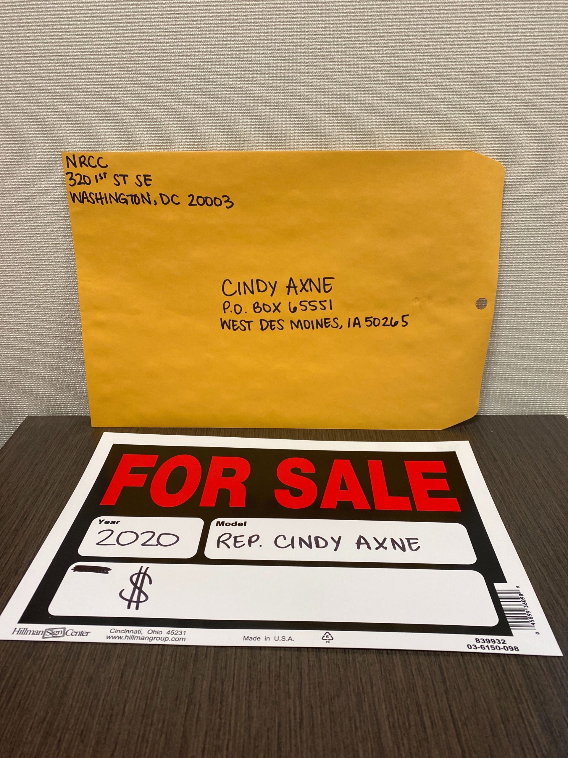 Axne is for sale! - NRCC