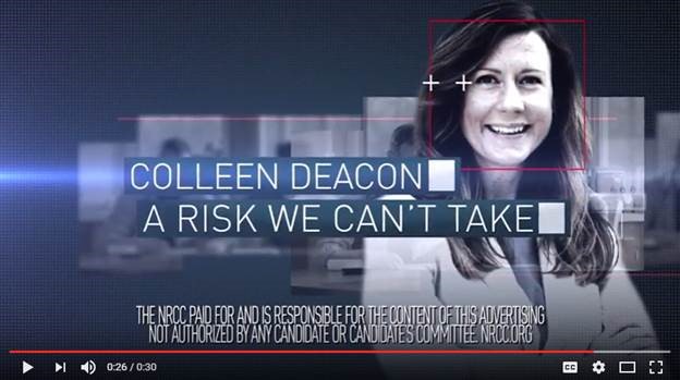 New NRCC TV ad continues exposing Colleen Deacon’s rubber stamp status ...