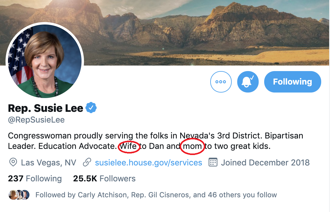 Susie Lee canceled herself - NRCC