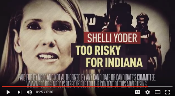 NRCC TV ad: Shelli Yoder is too risky for Indiana - NRCC