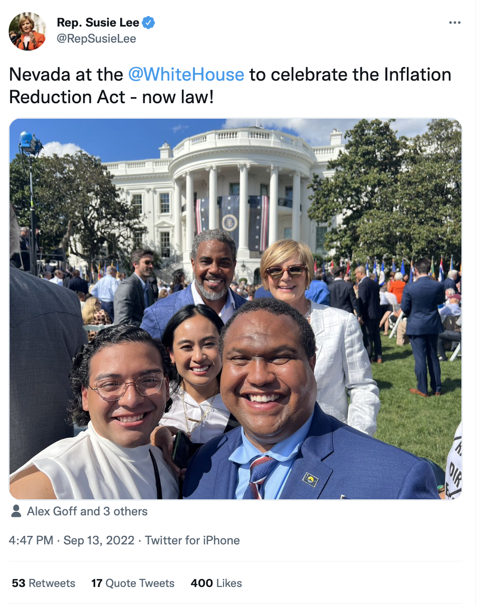 Prices soar, Titus, Lee and Horsford celebrate - NRCC