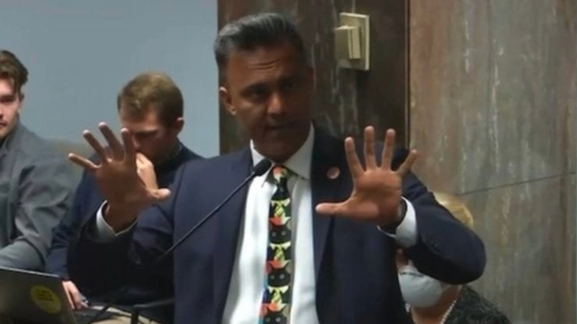 Amish Shah refuses to support popular border security proposition - NRCC