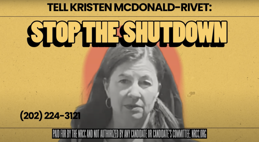 NRCC Launches Ad Targeting Kristen McDonald Rivet for Voting for a ...