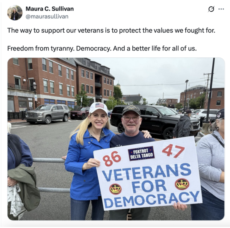 NEW: Maura Sullivan called for the assassination of President Trump - NRCC