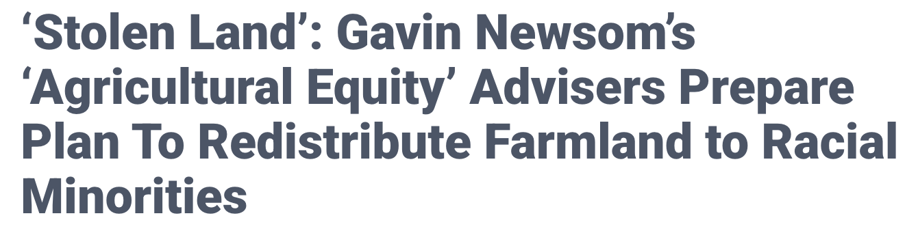 HARDER HITS THE HAY: Backs Newsom’s Farmland Grab - NRCC